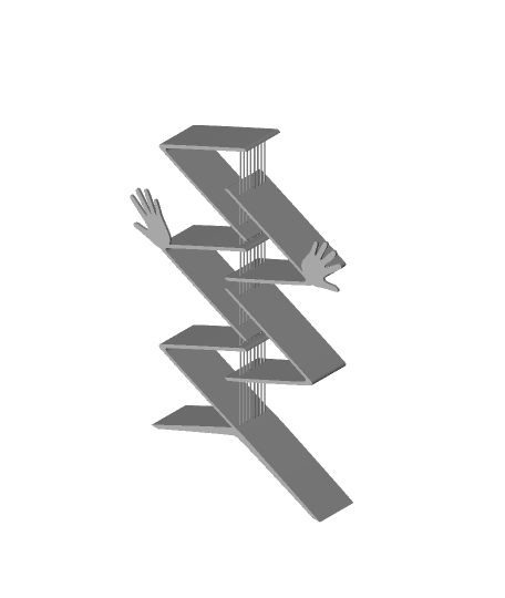 Happy Chappy Tensegrity | 3D model | 3dprintbunny | Thangs