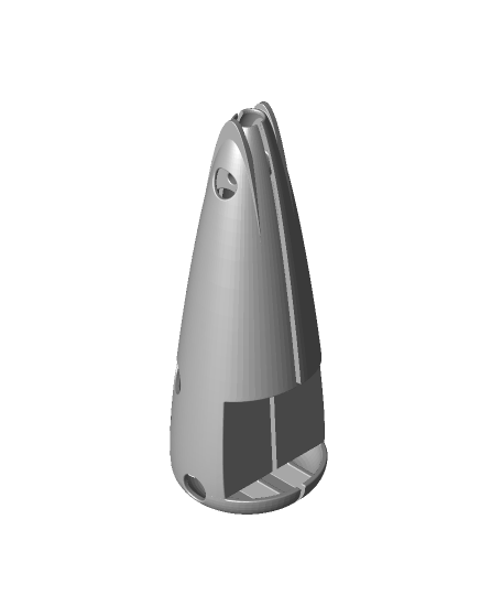 one handed rc plane controller body. | 3D model | Thangs