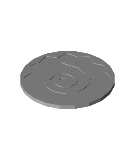 Naruto Fish Cake Coaster | 3D model | JavedShaik | Thangs