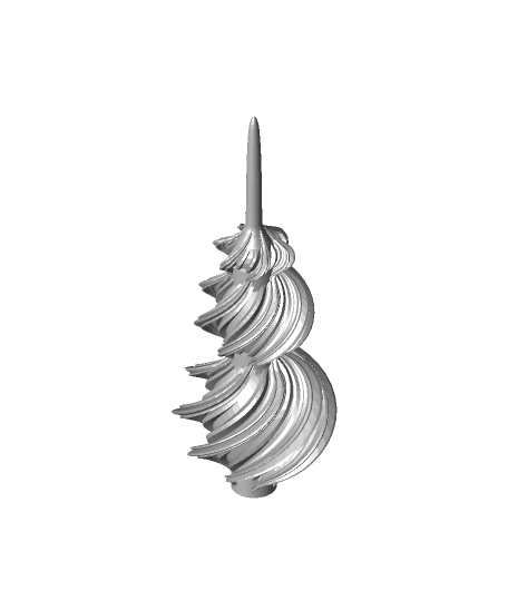 Spiral Tree Topper | 3D model | dazus k | Thangs