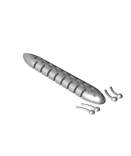 SLUG-LINKS.STL | 3D model | thereallgrubhubguy | Thangs