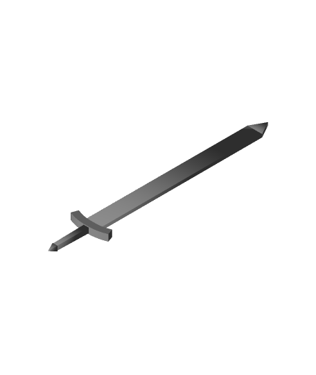 Knight Sword | 3D model | Higo Petrovskis | Thangs