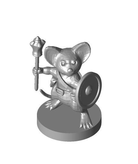 Mousefolk Rogue | 3D model | mz4250 | Thangs