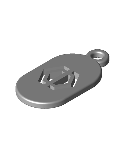 Hex Key Fob | 3D model | Kwgragsie | Thangs