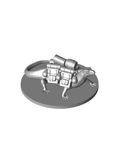 Giant Pack Lizard | 3D model | mz4250 | Thangs