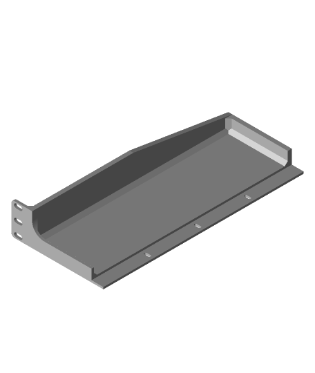 19" 1U Rack Mount Shelf | 3D model | xfifi79 | Thangs