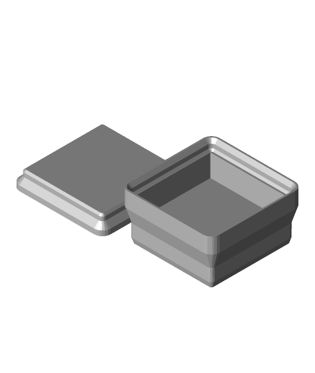 Gridfinity Mini Wet Palette 1x1 | 3D model | Thangs