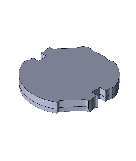 ABB junction box blindplate | 3D model | Thangs