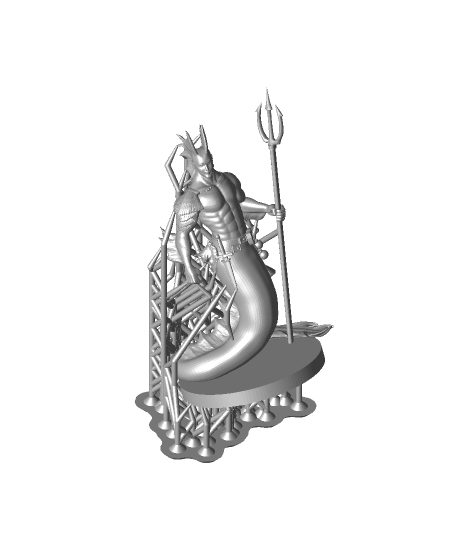 Male Merfolk | 3D model | mz4250 | Thangs