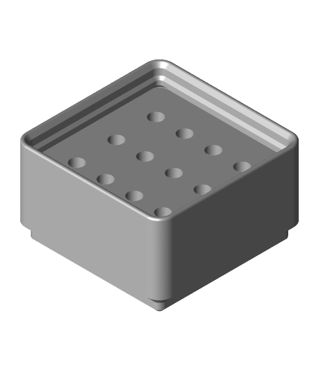 Gridfinity Dremel Bit Holder.stl | 3D model | Thangs