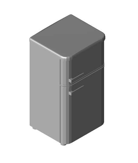 Low Poly Fridge | 3D model | SandraOlgaNg | Thangs