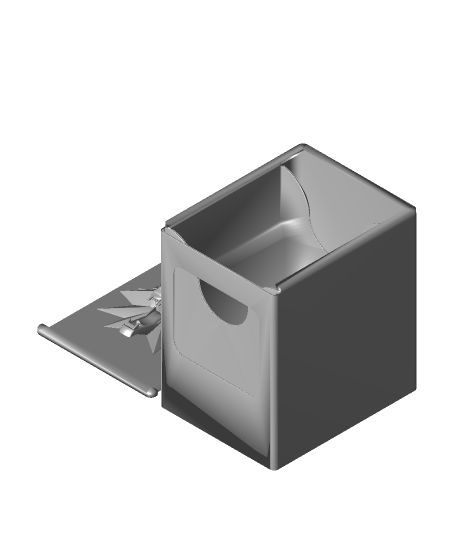 commander box with Witcher emblem lid.3mf | 3D model | Thangs