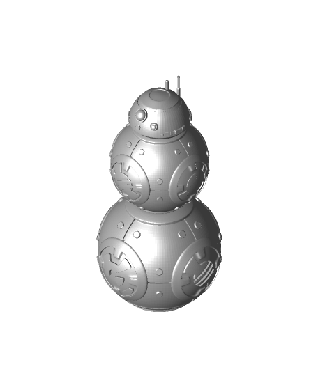 bb8SnowmanDetail.stl | 3D model | Talisman3D | Thangs