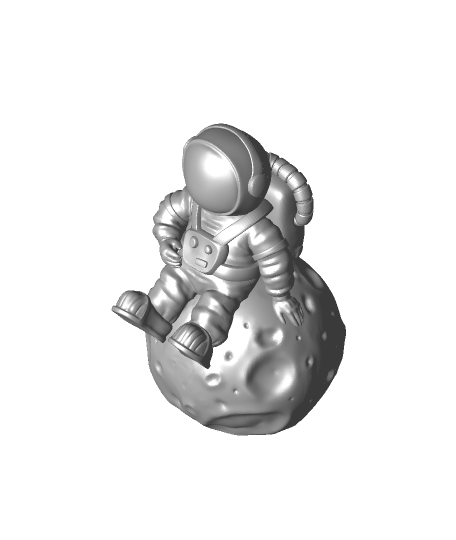 astronaut.stl | 3D model | goatterrible | Thangs