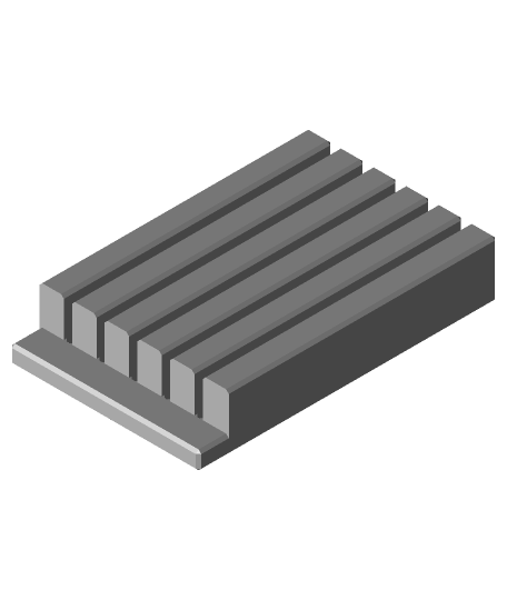 Gridfinity Adjustable Jumper Wire Comb - | 3D model | Thangs
