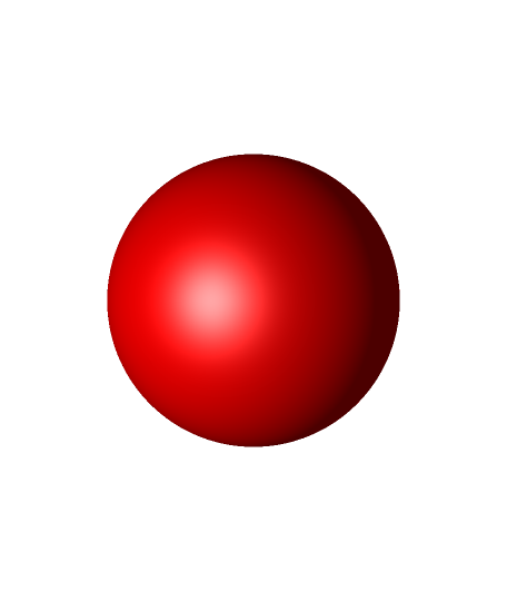 Indivisible Solid Sphere Model