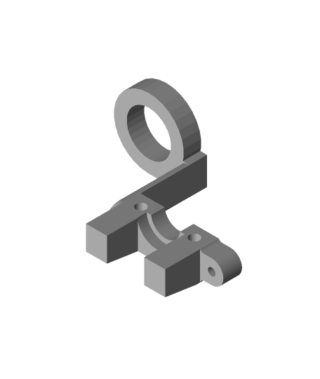 Inductive sensor and fan mount for Folger | 3D model | Thangs