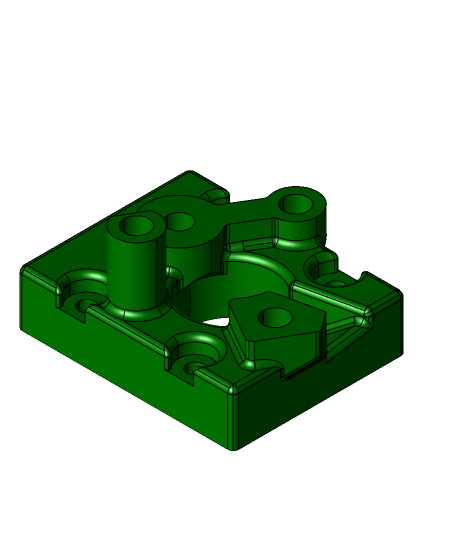 Flex (the Nimble V3) mount for the E3D To | 3D model | Thangs