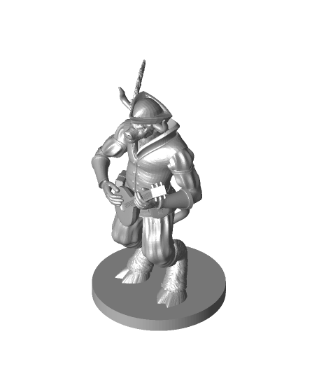 Minotaur Male Bard | 3D model | mz4250 | Thangs