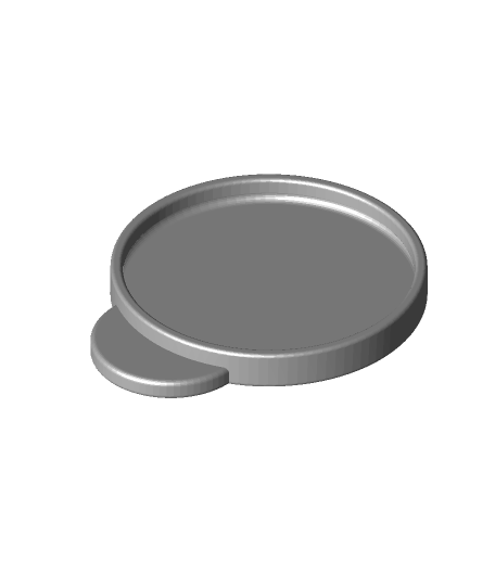 Washerfluidcap Stl 3d Model Jeffherr Thangs
