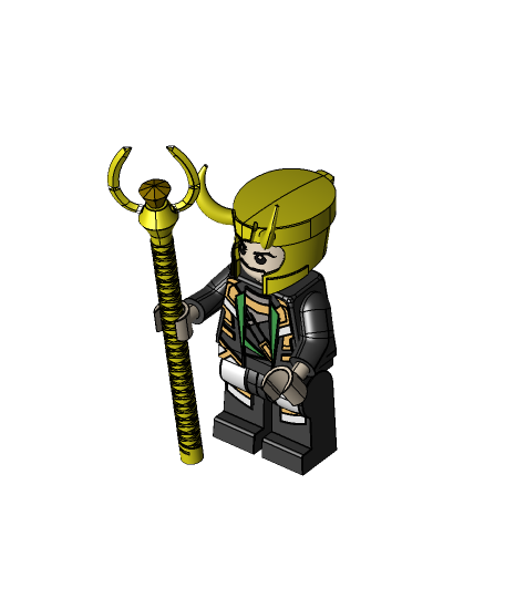 LEGO Loki | 3D model | Roboninja | Thangs