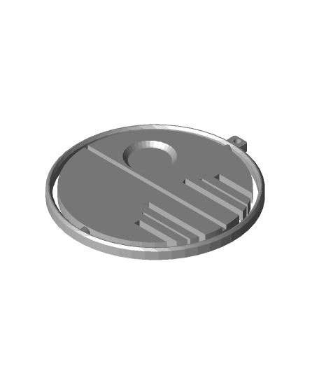 Star Wars spinny death star key ring | 3D model | Thangs