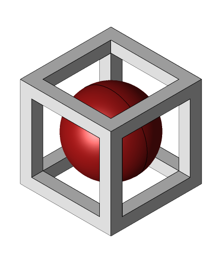 Ball in Box | 3D model | Roboninja | Thangs