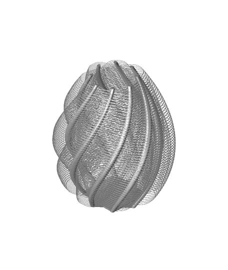 Woven String Vase 2 | 3D model | 3dprintbunny | Thangs