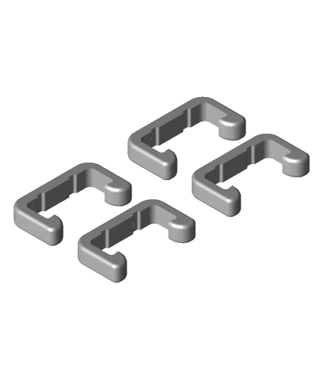 Wire Clips - Prusa i3 (3DP-11-ATL) and ot | 3D model | Thangs