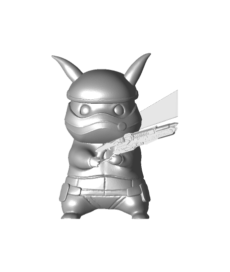 Pikachu 007.stl | 3D model | 3DDesigner | Thangs