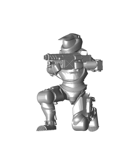 Space Soldier | 3D model | juankmed | Thangs
