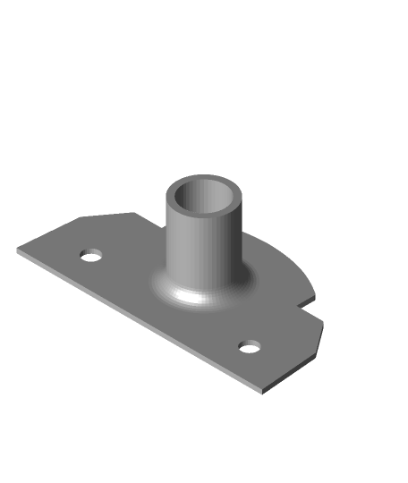 FLSUN V400 Support Arm Endcap Adapter | 3D model | Thangs