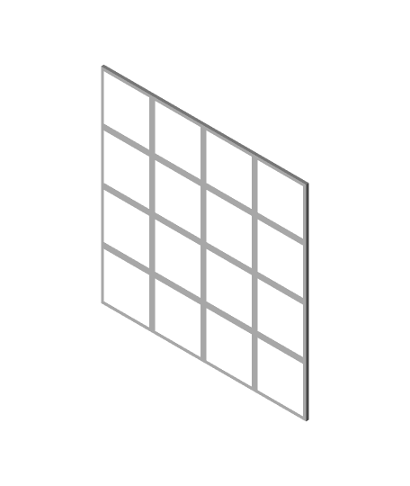 Parametric Grid System | 3D model | sjcundy | Thangs