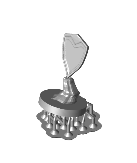 Floating Shield | 3D model | mz4250 | Thangs