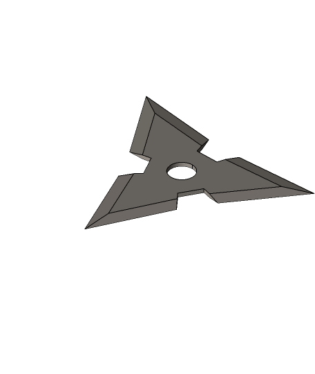 3 Point Ninja Star