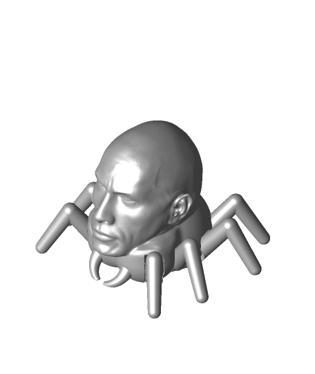Arocknid (The Rock + Gizo The Spider) | 3D model | Thangs