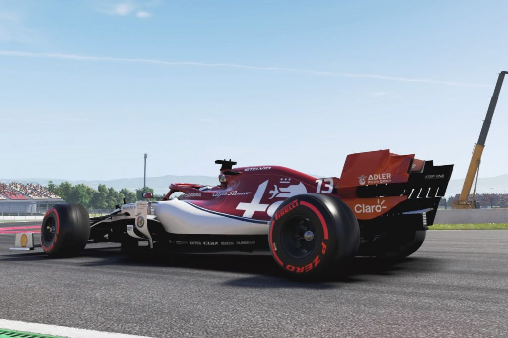 The top celebrities in virtual F1 racing - The Race