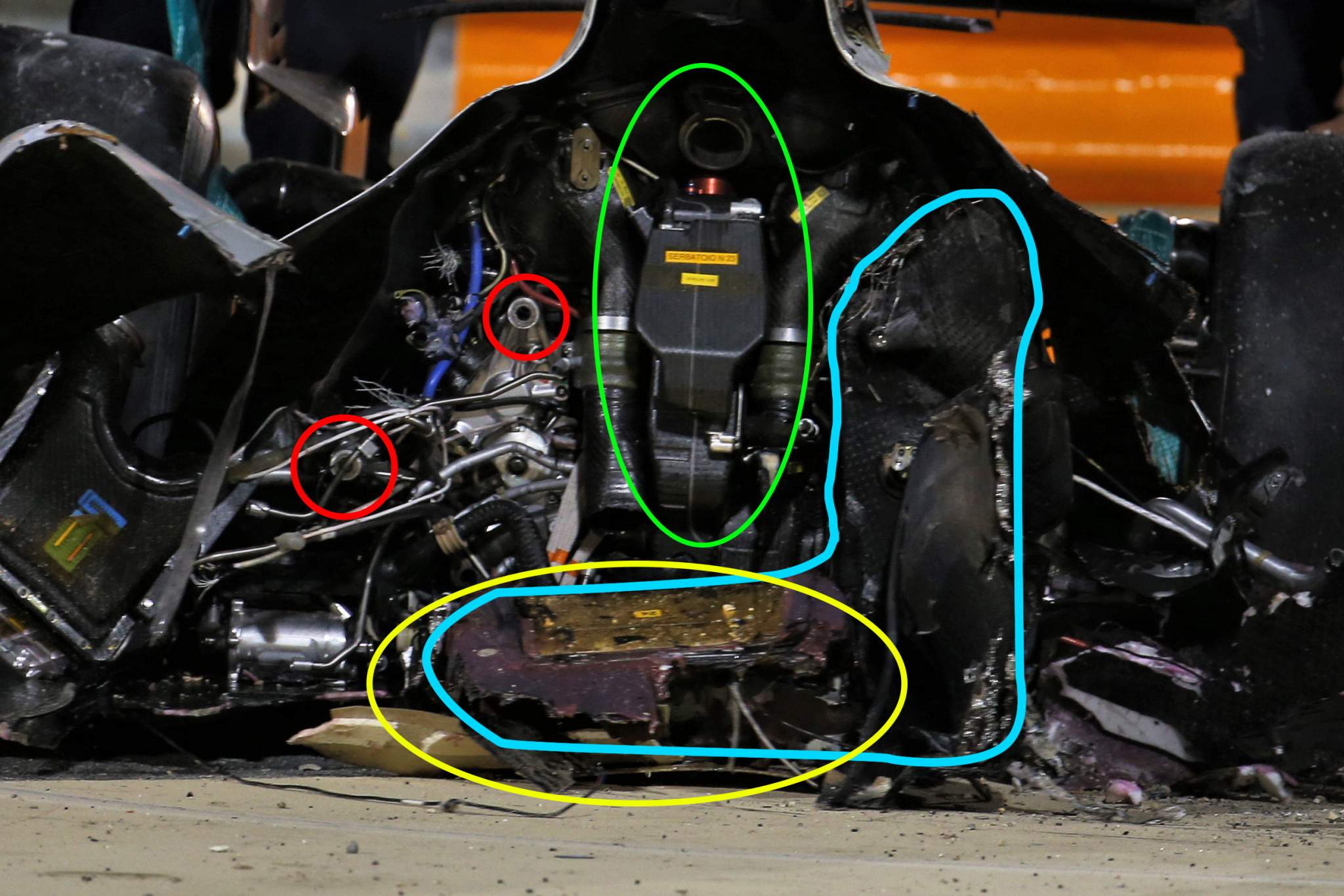 Gary Anderson: What we can learn from Grosjean crash wreckage