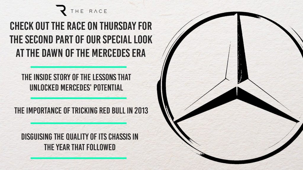 The incredible origin story of the Mercedes F1 era - The Race
