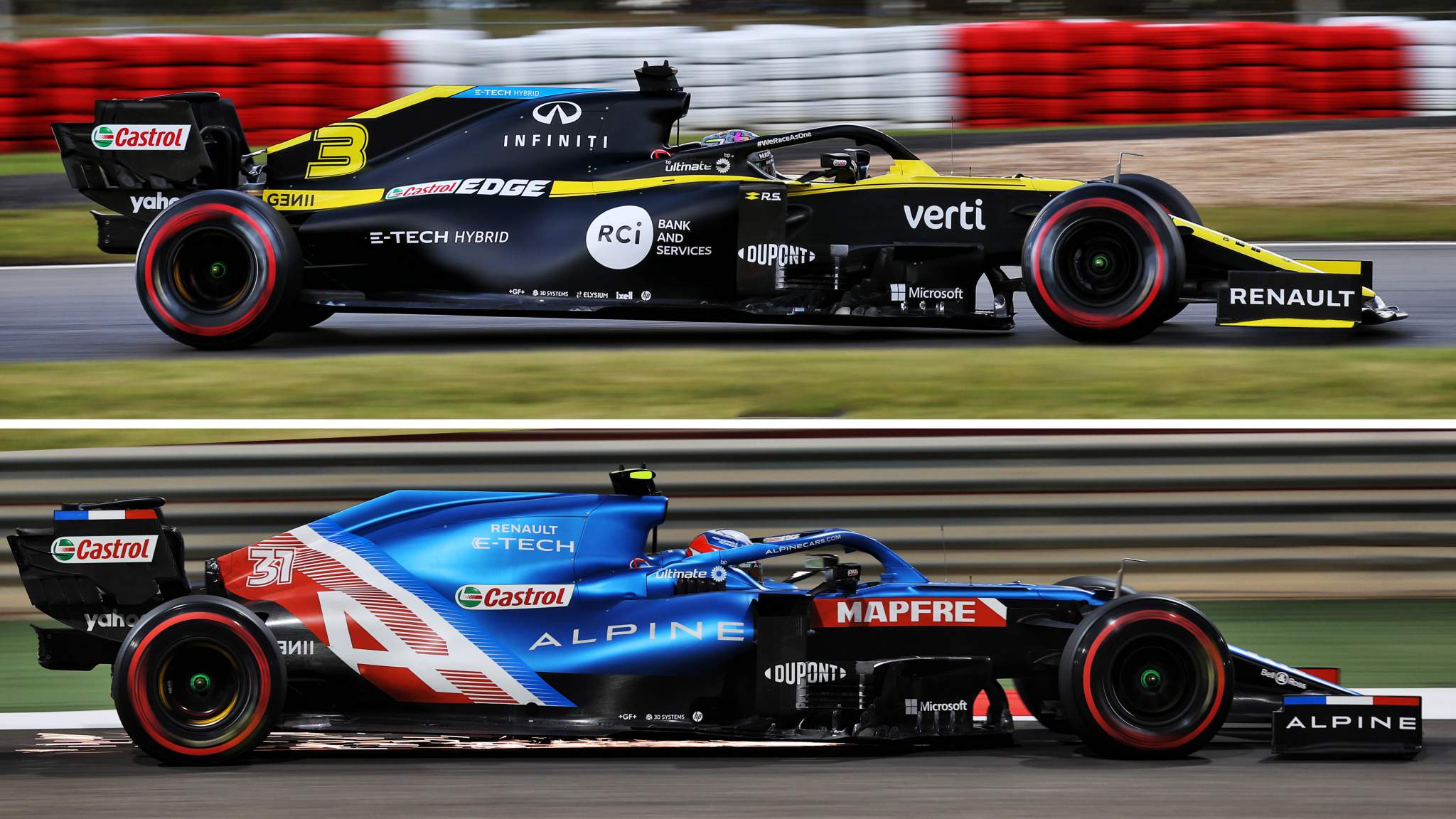 Alpine explains ‘spectacularly bulky’ F1 car airbox design - The Race