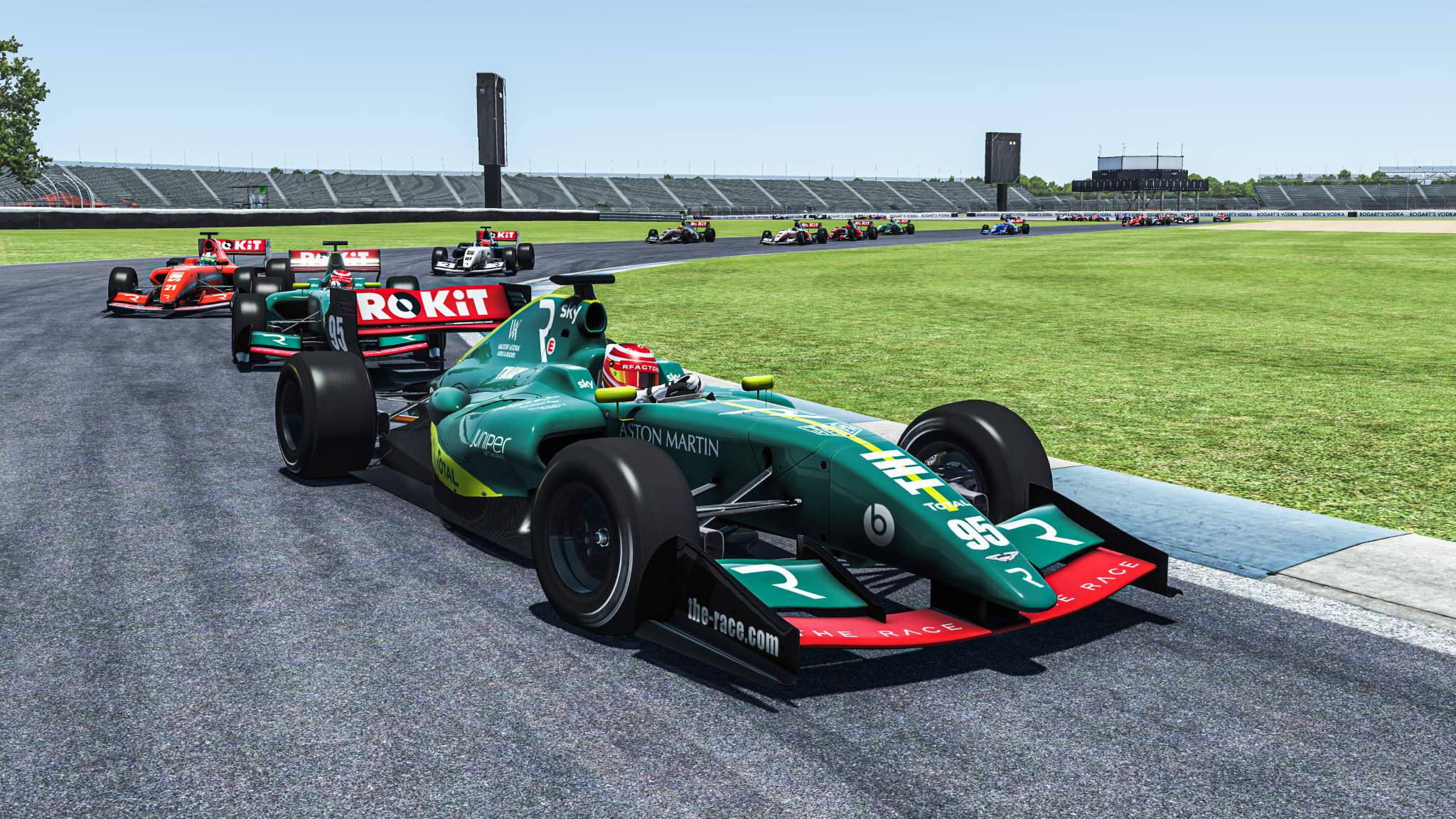The elite sim tech pro drivers are putting in their own homes - The Race
