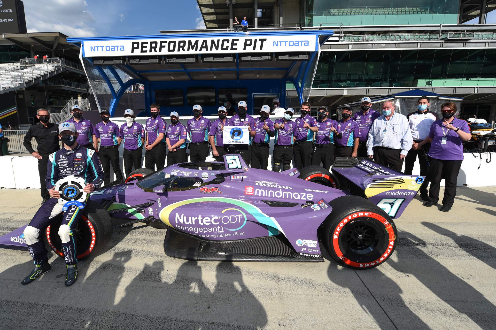 Grosjean: First IndyCar pole ‘like being alive again’ - The Race