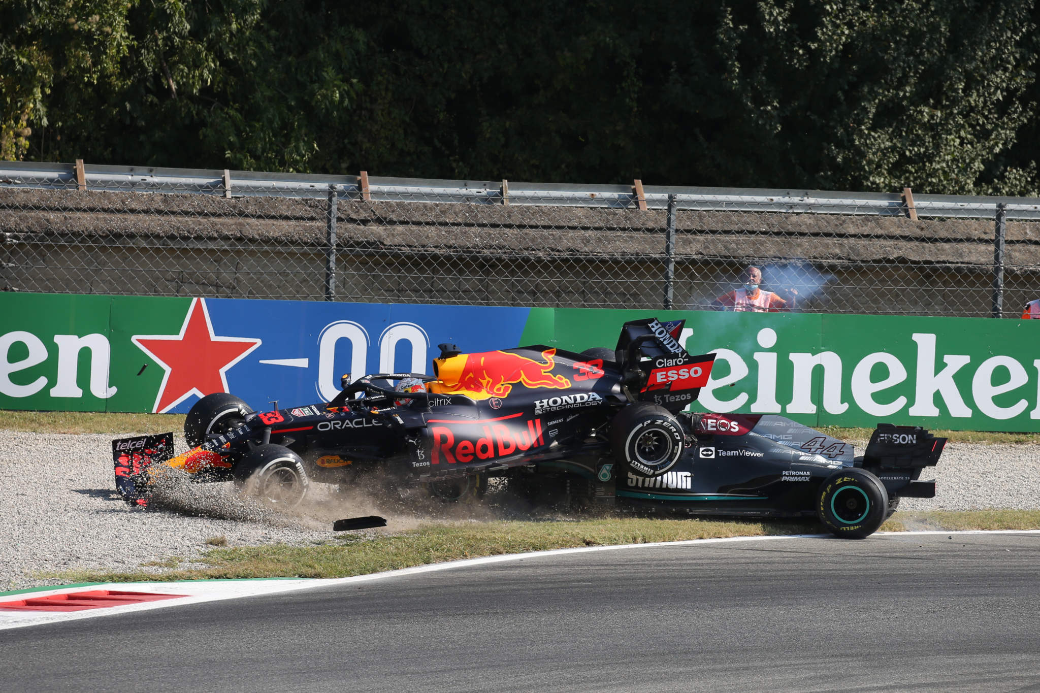 Safety investigation for ‘unusual’ Hamilton and Verstappen crash - The Race