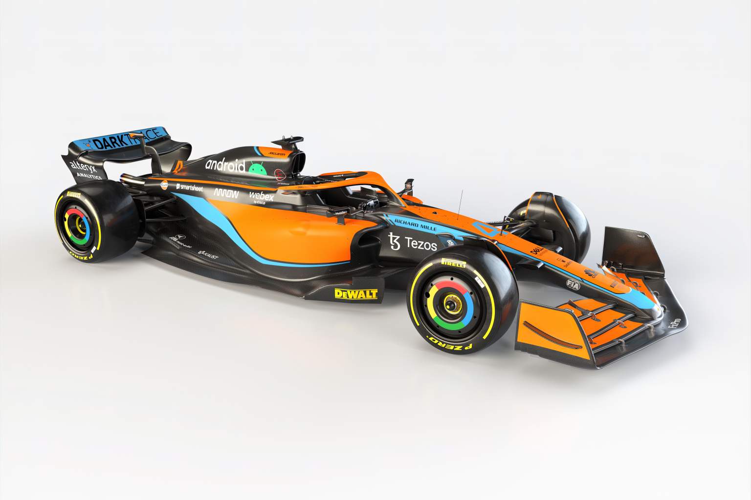 Chrome-styled wheel covers for McLaren as part of Google deal