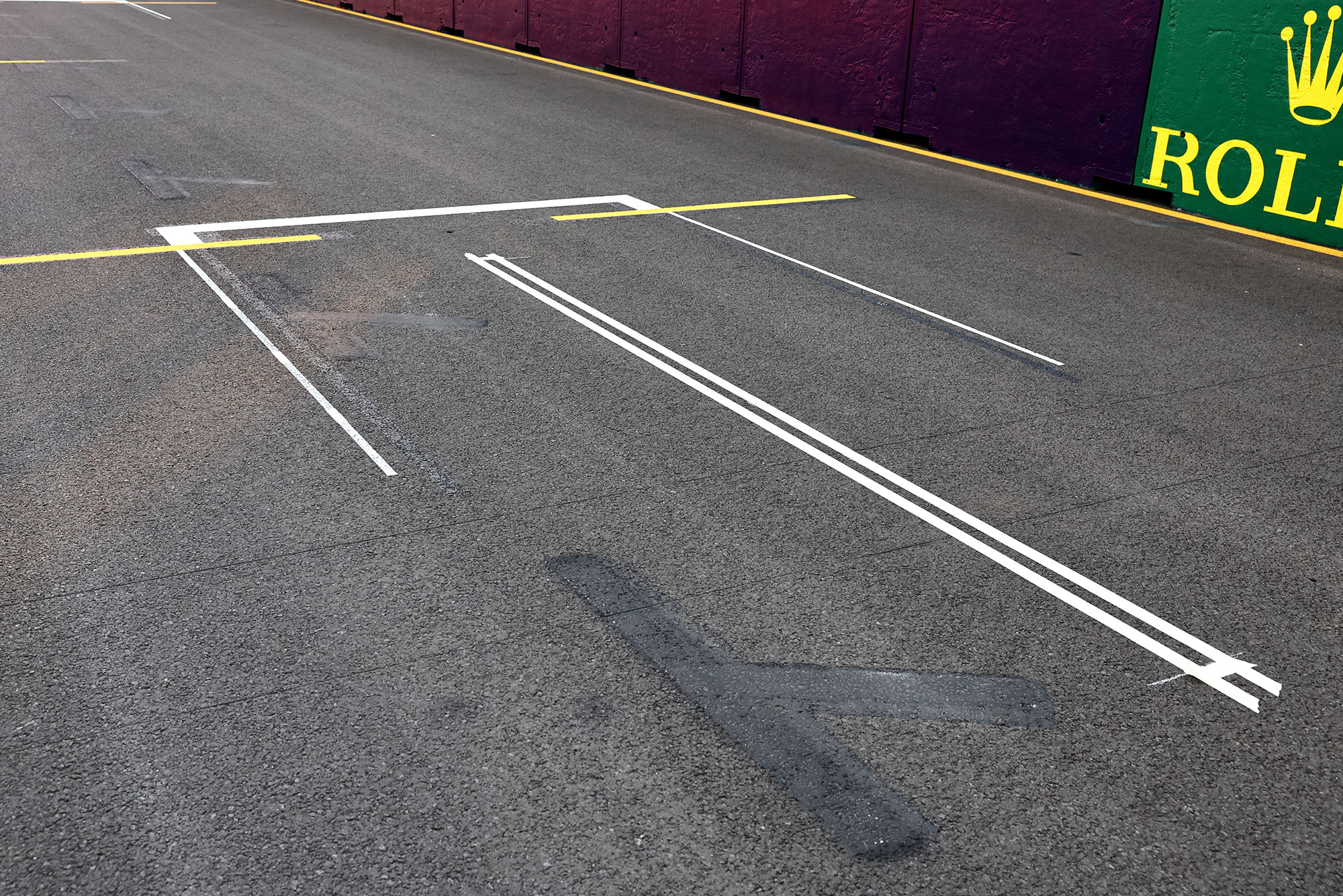 Wider grid boxes and ‘guide line’ trial after F1 penalties - The Race