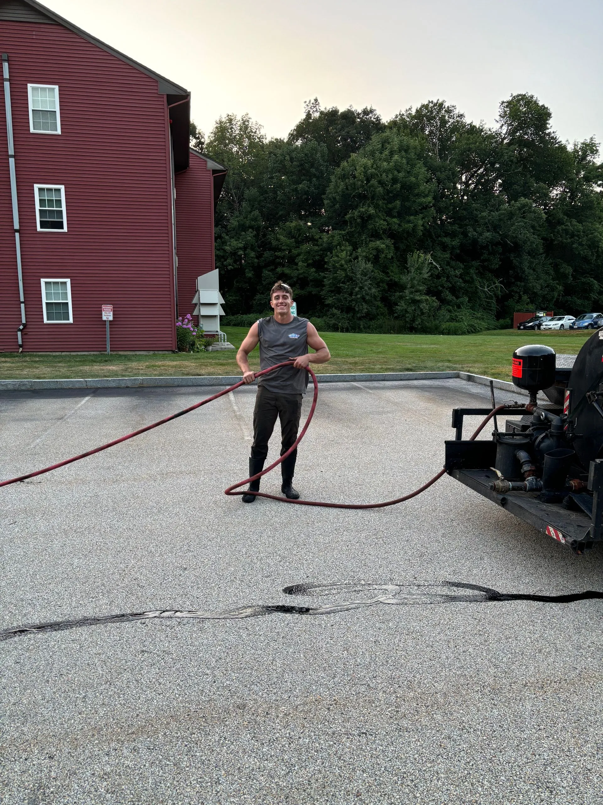 Asphalt Sealcoating Services in Central MA | Grindstone Sealcoating