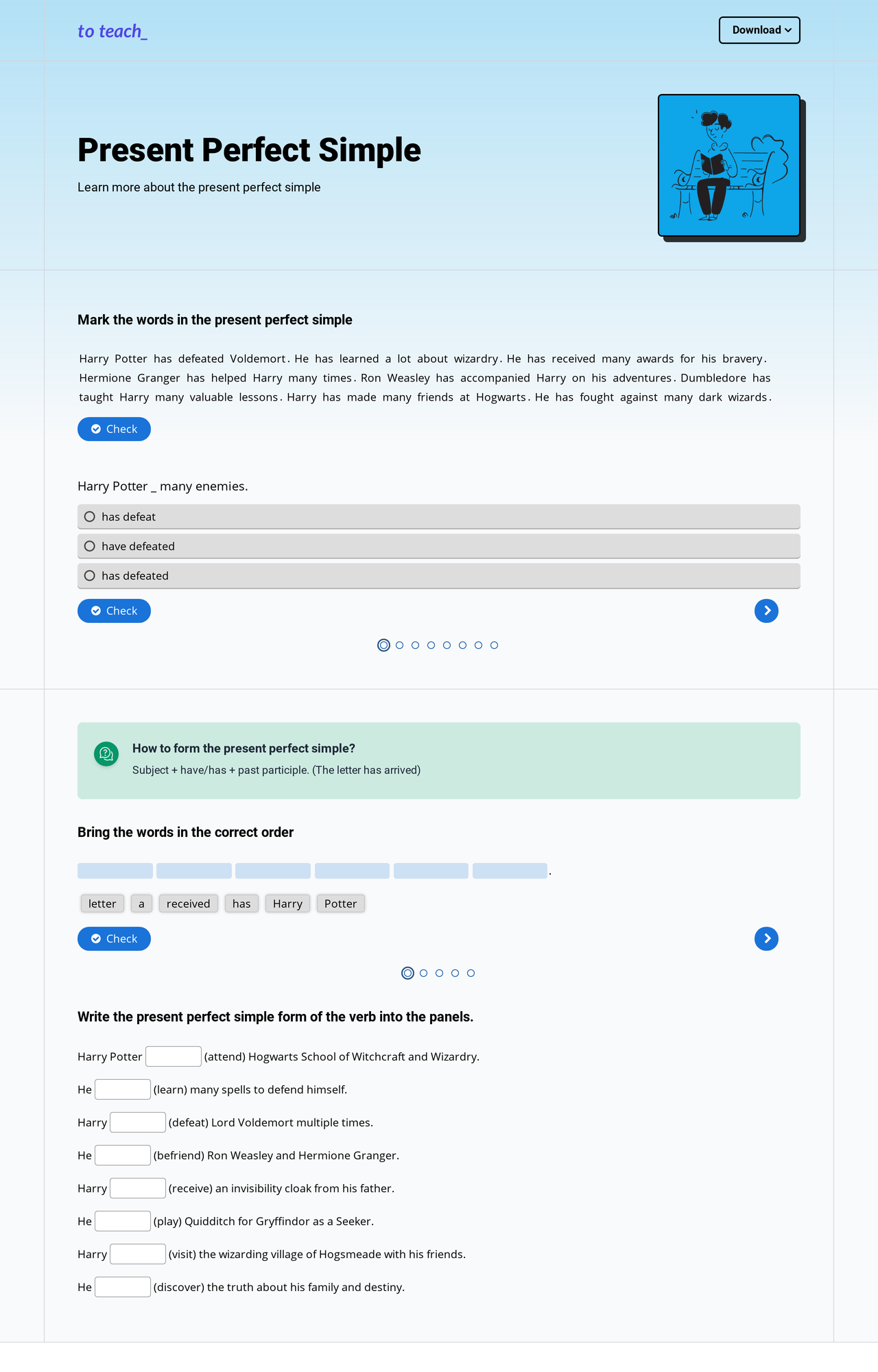 Present Perfect Simple