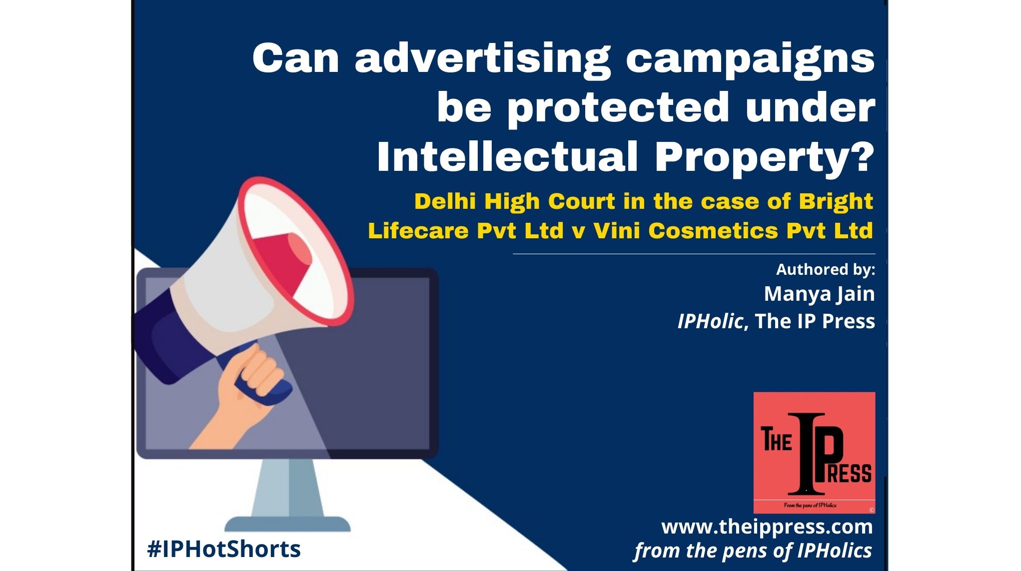 Can advertising campaigns be protected under Intellectual Property ...