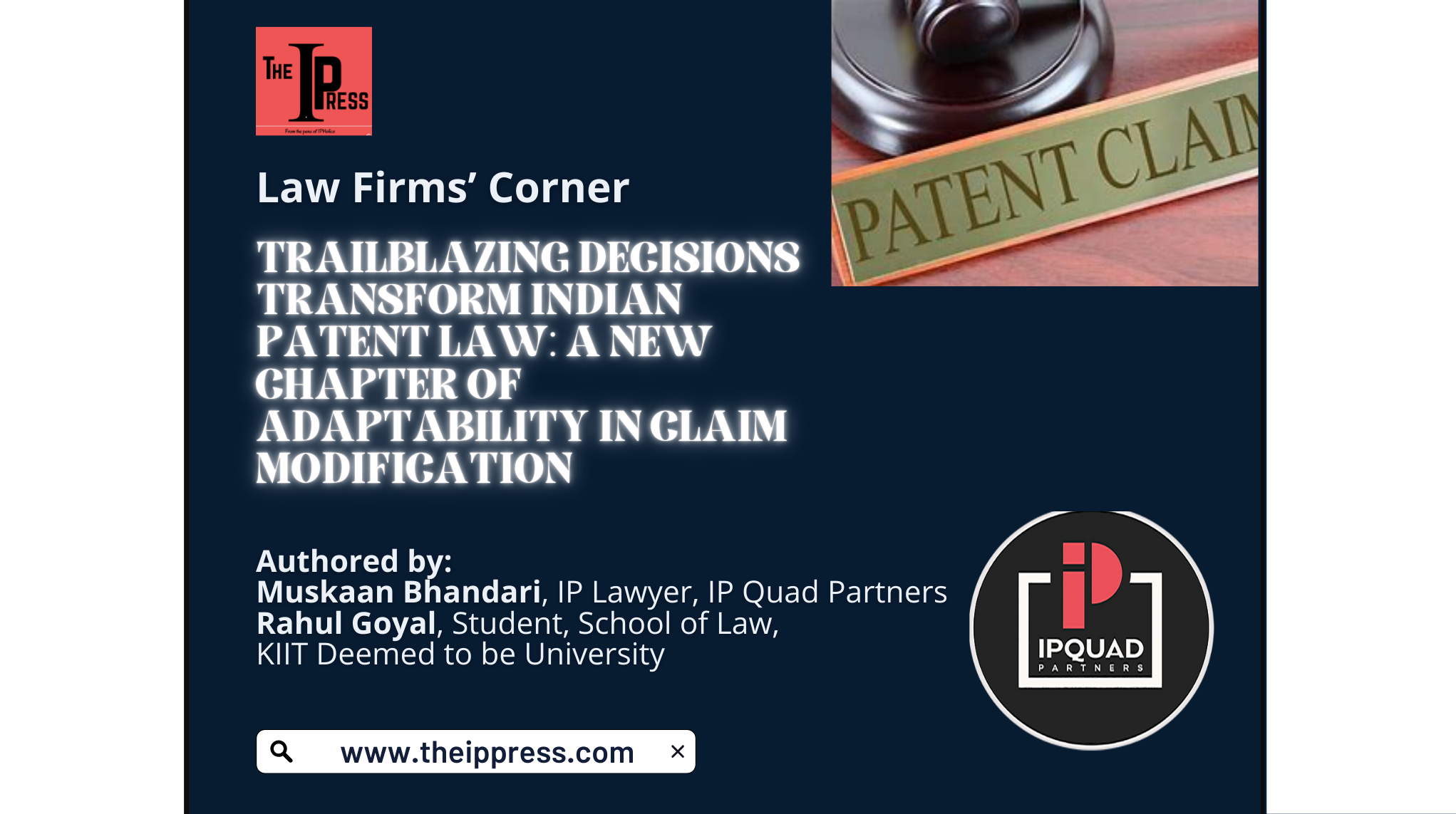 Trailblazing Decisions transform Indian Patent Law: A new chapter of ...