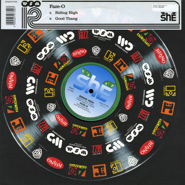 Faze-O – Riding High / Good Thang (Vinyl) – The Mixtape Club